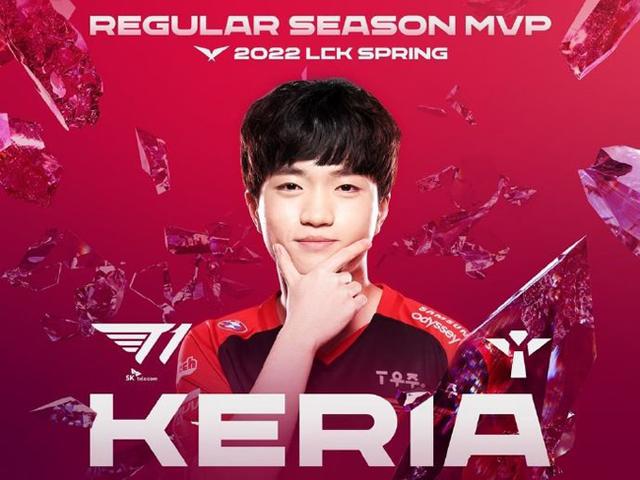 LOL：LCK春季赛最佳阵容出炉，最佳一阵T1独占四席，Keria荣膺MVP_PP视频体育频道