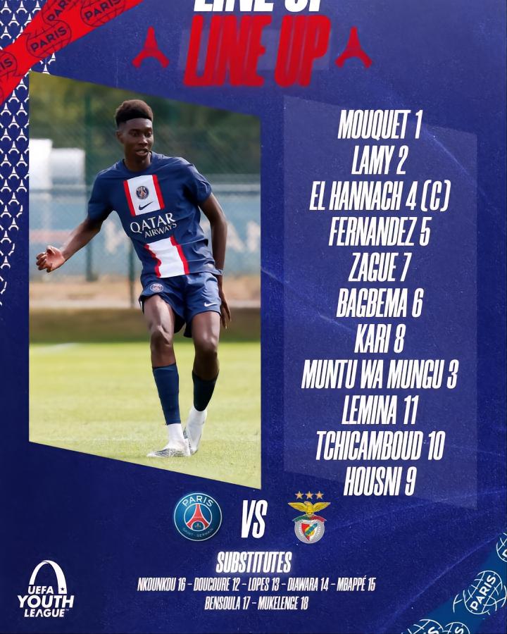 欧青联：本菲卡U19客场3-2逆转战胜巴黎圣日耳曼U19_PP视频体育频道